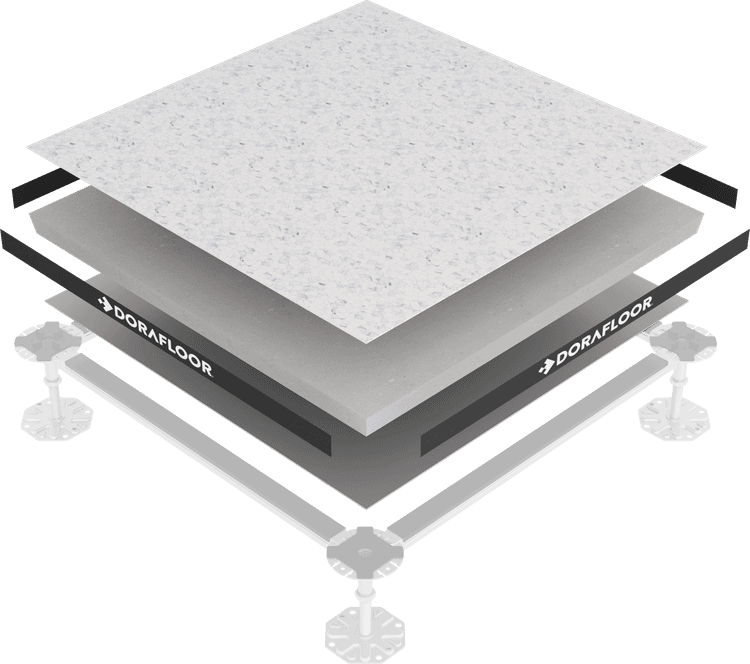 Vinyl (PVC) Raised Floor | Dorafloor