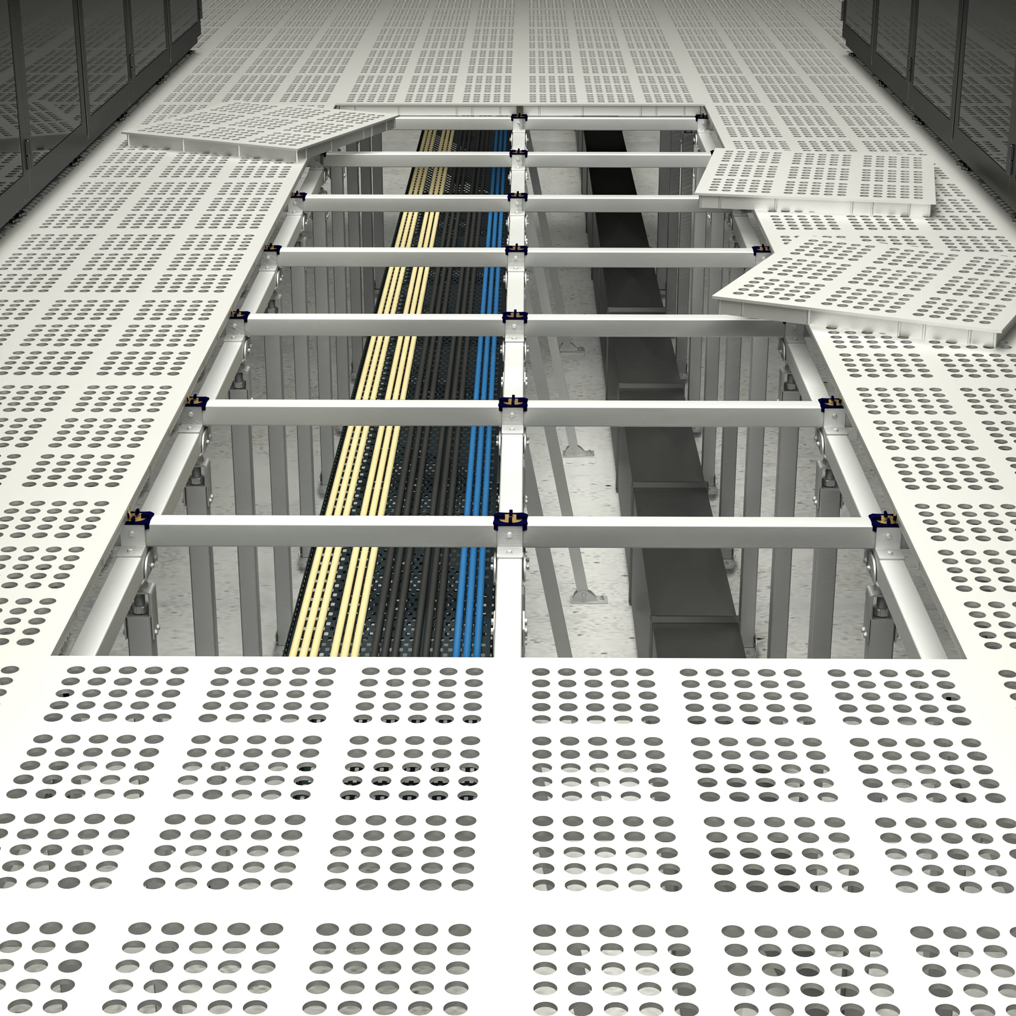 Aluminum Composite Raised Floor | Dorafloor